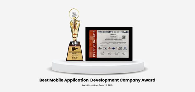 WebCastle wins the “Best Mobile Application Development Company Award”